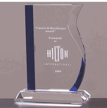 Blue Wave Crystal Awards | TrophyCentral