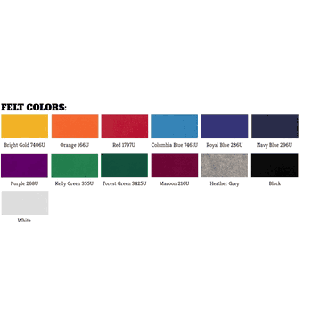 Custom Pennants - Personalized Pennants - Trophy Central