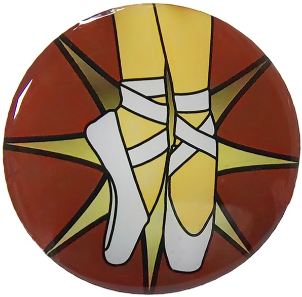 Colorful Dance Epoxy-Covered Insert Decals | TrophyCentral