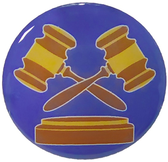 Colorful Debate Epoxy-Covered Insert Decals | TrophyCentral