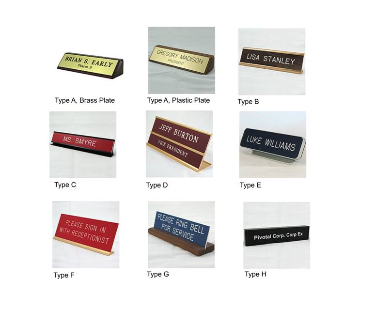 Desk Signs | Custom Sign for Desk