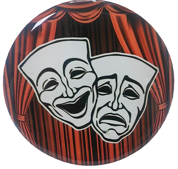 Colorful Drama Epoxy-Covered Insert Decals | TrophyCentral