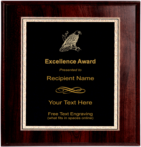Eagle Plaques, Eagle Award Plaque | TrophyCentral
