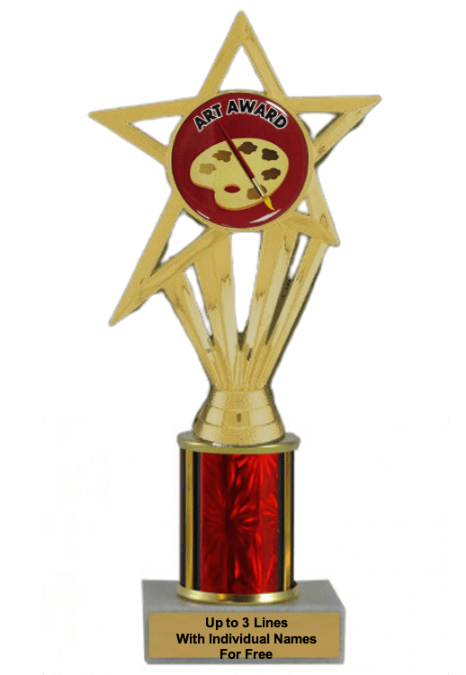 Economy Column Insert Trophy - Art | Art Trophies