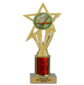 Economy Column Insert Trophy - Baking | TrophyCentral