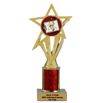 Economy Column Insert Trophy - Coach | TrophyCentral