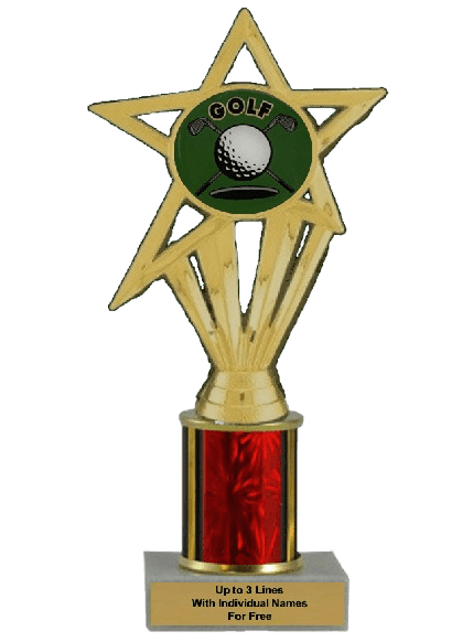 Economy Column Insert Trophy - Golf | Golf Trophies