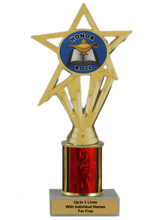 Economy Column Insert Trophy - Honor Roll | TrophyCentral