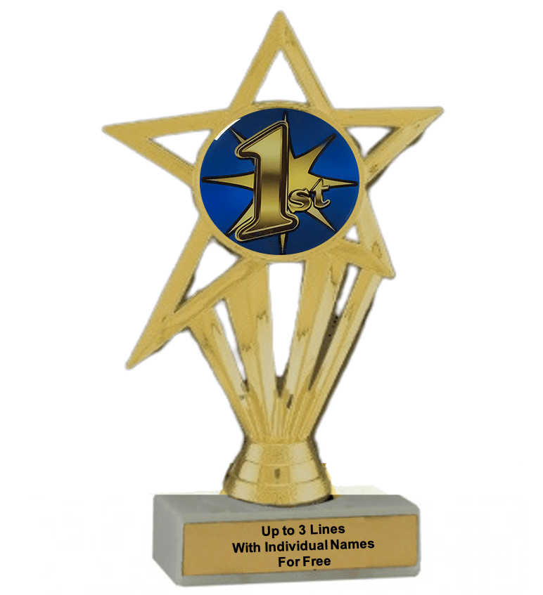 Budget Insert Trophy - 1st Place | TrophyCentral