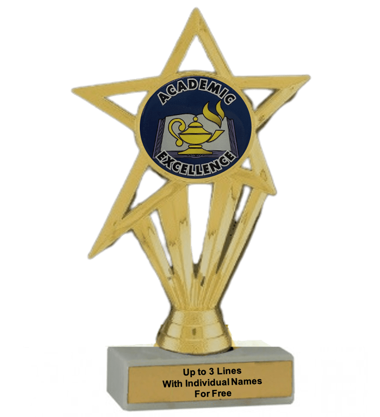 Budget Insert Trophy - Academic Excellence | TrophyCentral