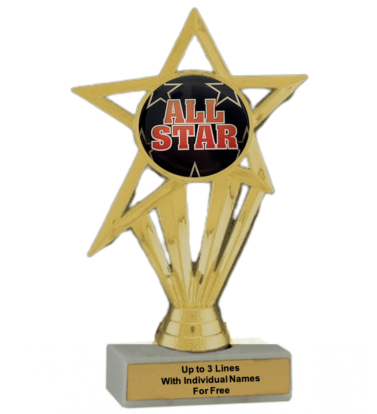Budget Insert Trophy - All Star | All Star Trophies