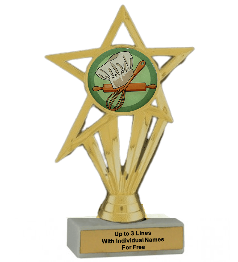 Budget Insert Trophy - Baking | TrophyCentral