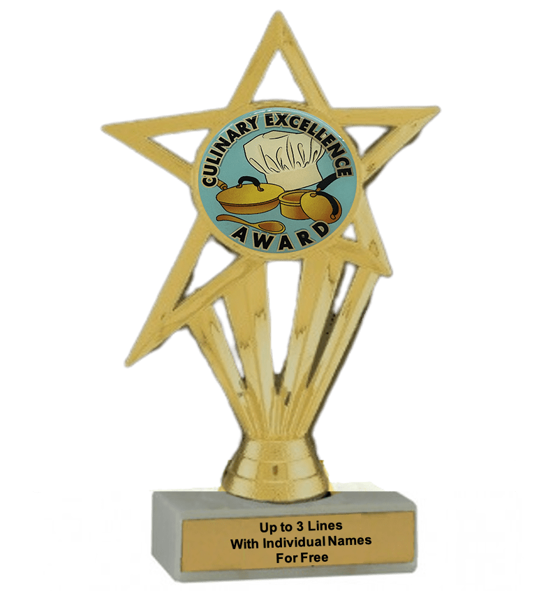 Budget Insert Trophy - Culinary | TrophyCentral