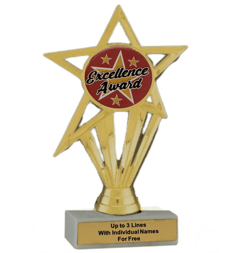 Budget Insert Trophy - Excellence | TrophyCentral