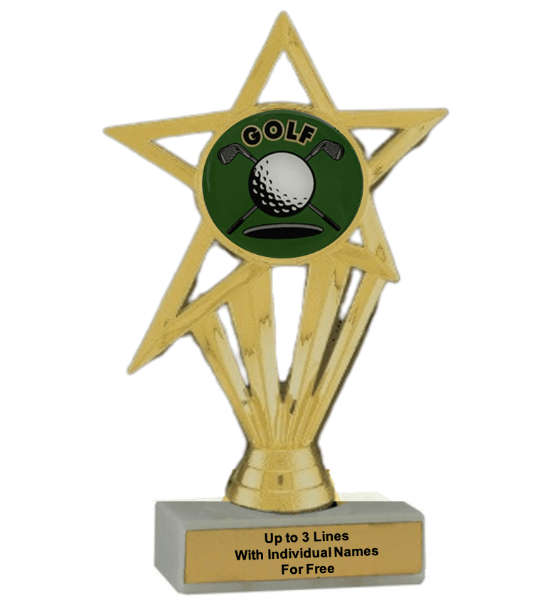 Budget Insert Trophy - Golf | Golf Trophies