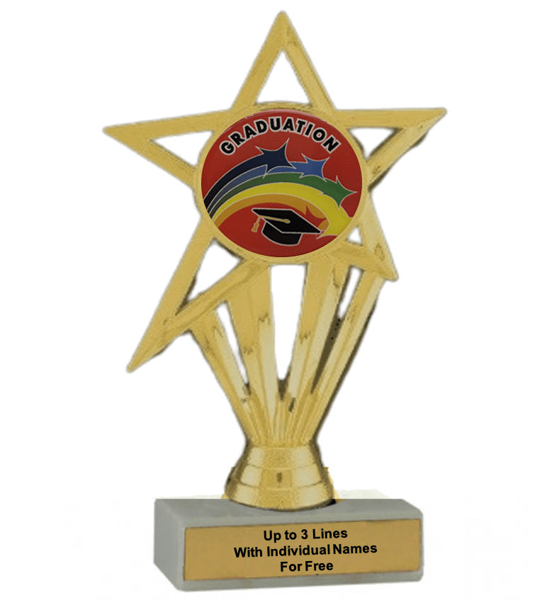 Budget Insert Trophy - Graduation | Graduation Trophies