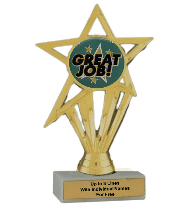 Budget Insert Trophy - Great Job | TrophyCentral