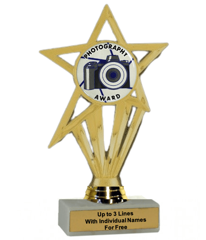 Budget Insert Trophy - Photography | TrophyCentral