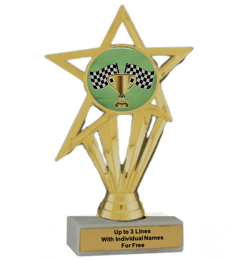 Budget Insert Trophy - Racing | TrophyCentral