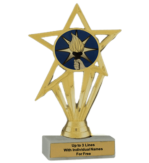 Budget Torch Insert Trophy | Achievement Trophies | TrophyCentral