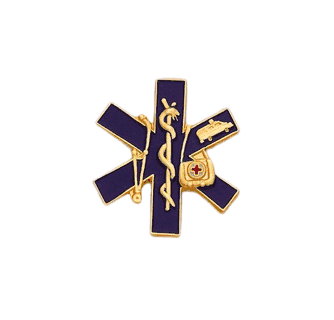 Pin Cool Ems Logo EMS Paramedic Lapel Pins – Responder Depot
