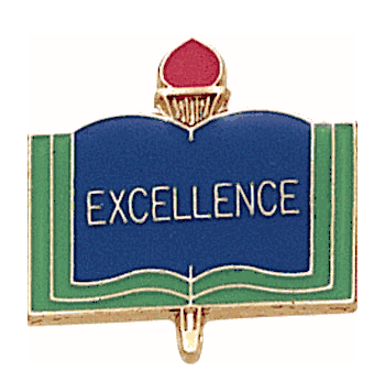 Excellence Pins, Excellence Lapel Pins from TrophyCentral