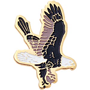 Falcon Lapel Pin - Color Finish