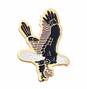 Falcon Lapel Pin - Color Finish