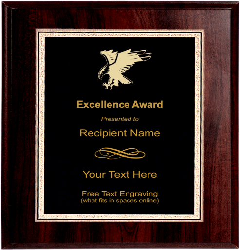 Falcon Plaques, Falcon Award Plaque | TrophyCentral