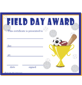 Field Day Template, Field Day Certificate Templates