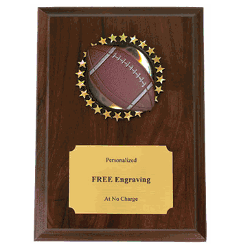 Football Plaques, Fantasy Football Plaque