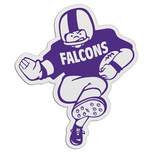 Football Player Badge, Football Player Refrigerator & Magnet Badges