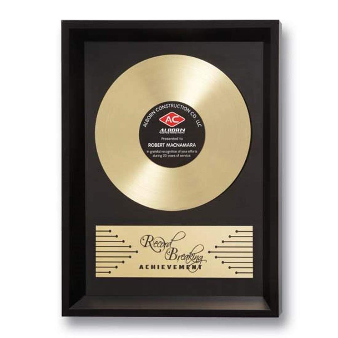 Framed Record Breaker Award|TrophyCentral
