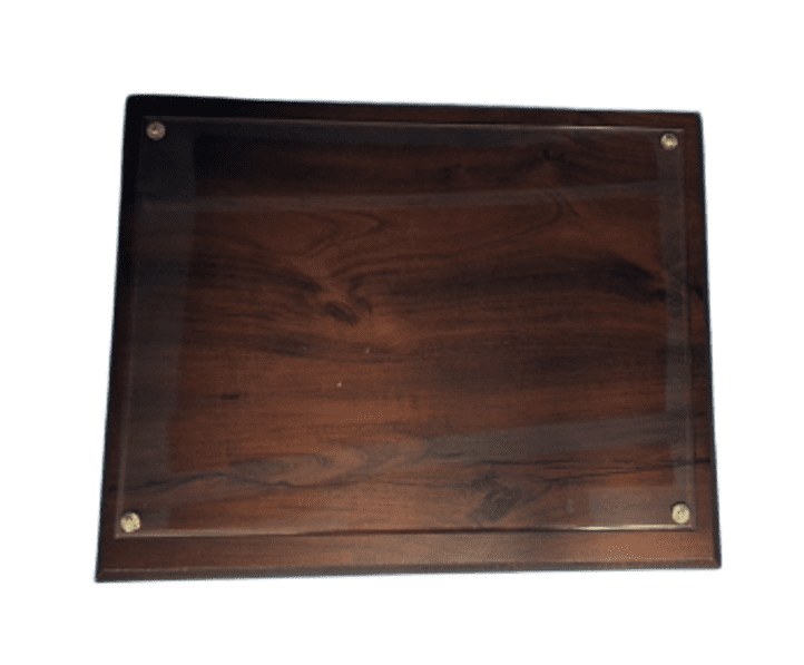 Frameless Cherry Certificate Plaque | TrophyCentral