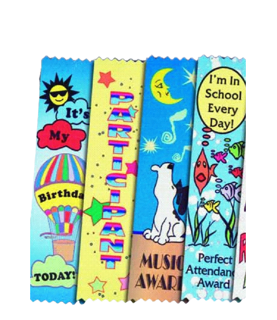 Fun School Award Ribbons, Fun Ribbons School