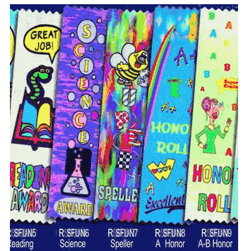 Fun School Award Ribbons, Fun Ribbons School