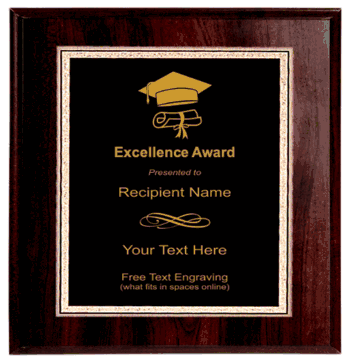 Graduate Plaques, Graduate Award Plaque | TrophyCentral