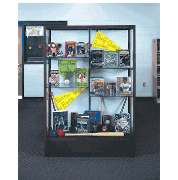 Heritage 891 Floor Standing Trophy Case and Display | Trophy Central