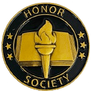 Honor Society Gold Enamel Lapel Pins | TrophyCentral