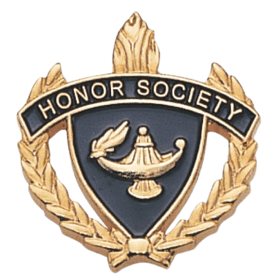 Honor Society Lapel Pin, Honor Society Pins
