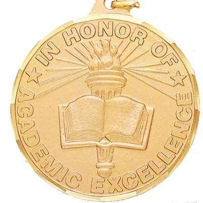IR-Series 1 1/2 inch In Honor of Excellence medals