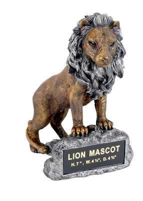 Lion Trophies | Lion Trophies and Awards | Lion Mascot Trophy
