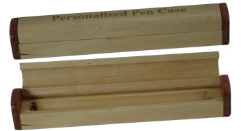 Maple Pen Cases, Engraved Maple Gift Pen Case | TrophyCentral