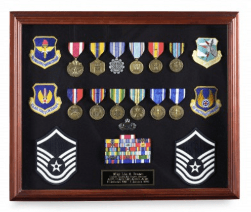 Military Awards Display Case | TrophyCentral