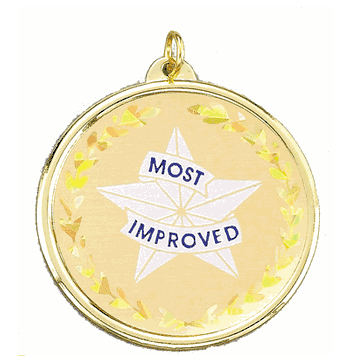 Most Improved Medal: TM Series Most Improved Medals