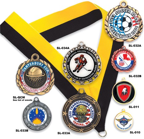 Custom Mylar Insert Medal | Custom Medals | TrophyCentral