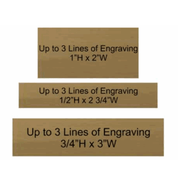 Name Plates, Name Plates & Tags, Engraved Name Plates | TrophyCentral