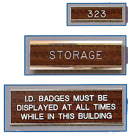 Custom Wall Signs | Wall and Door Signs | Sign Wall | TrophyCentral