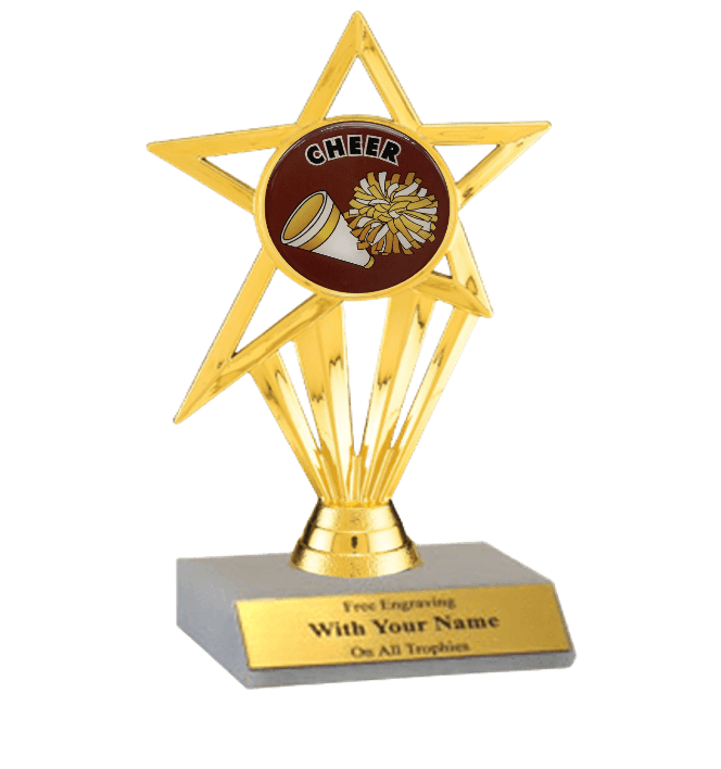 Participation Insert Trophy - Cheer | Cheerleading Trophies