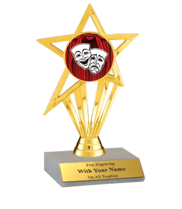 Participation Insert Trophy - Drama | TrophyCentral